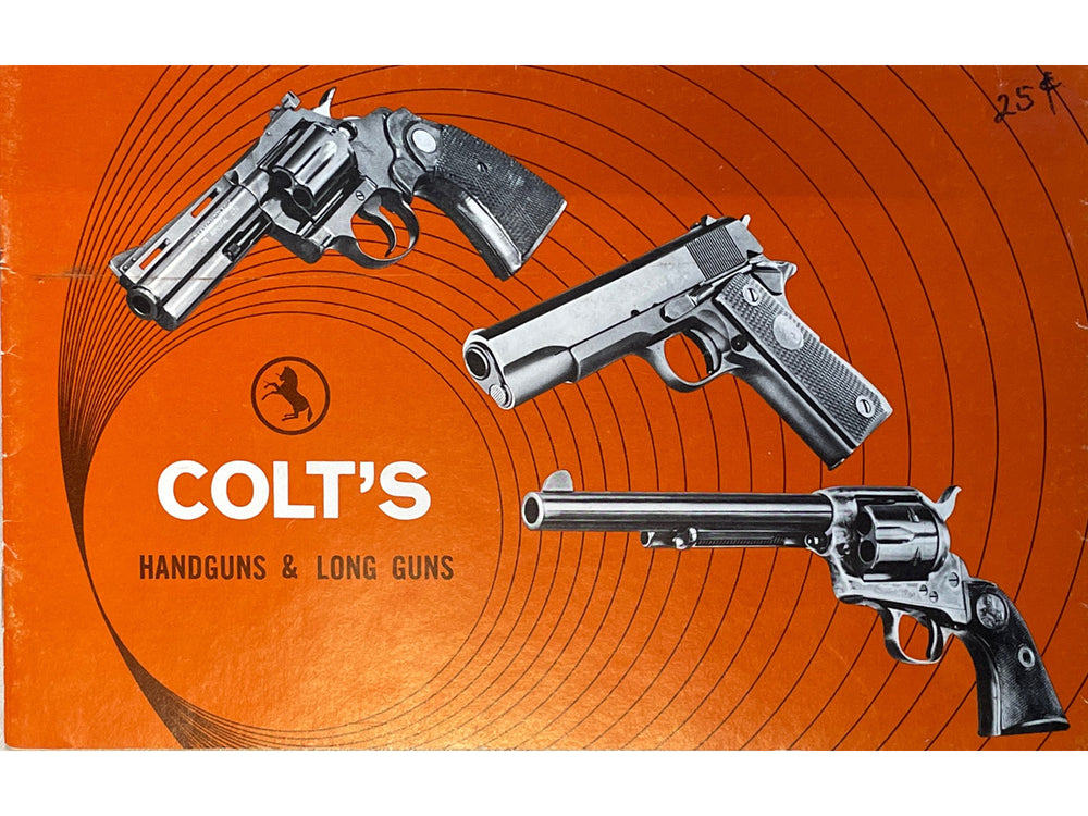 Colt Catalogs and Price Lists - Old Colt